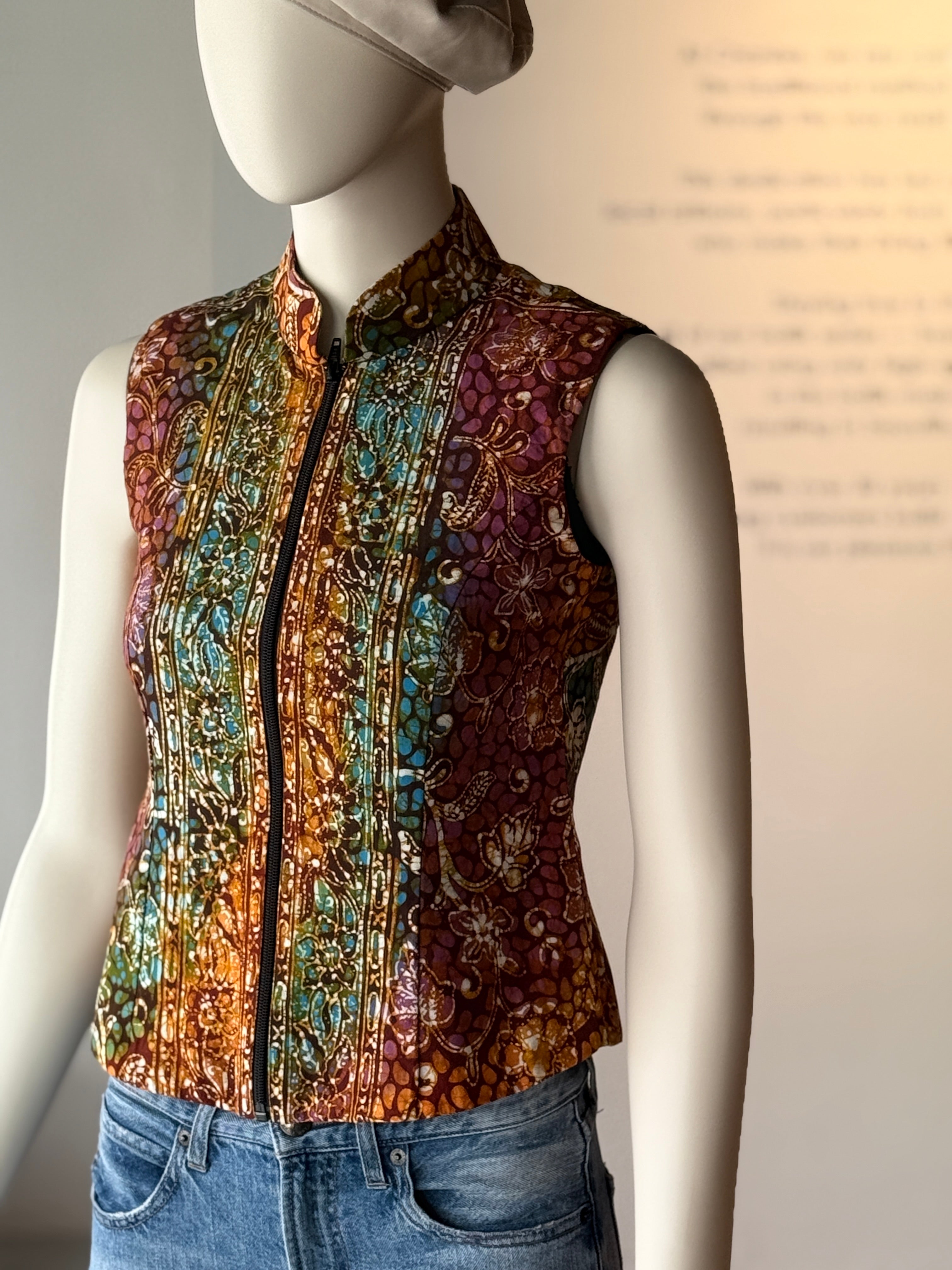 Miki Vest - Mekar 2025 Merdeka Collection – Chantek Batik