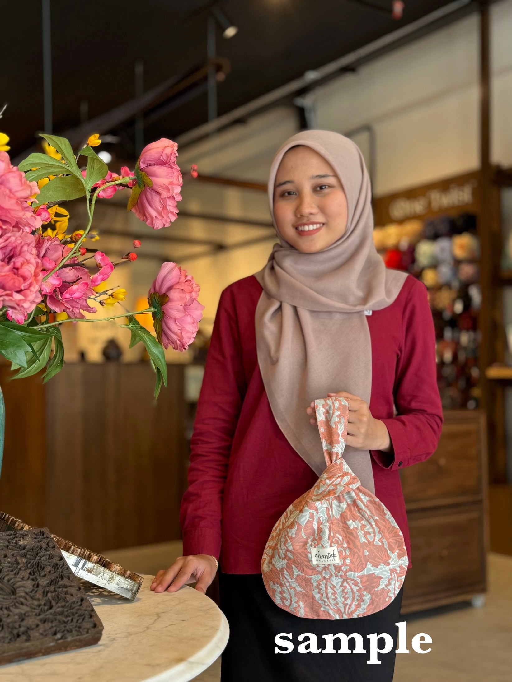 Batik Knot Bag Exclusive - 04 – Chantek Batik